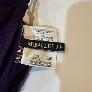 Miraclesuit | Swim | New Miraclesuit Designer Oceanus One Piece Dark ...